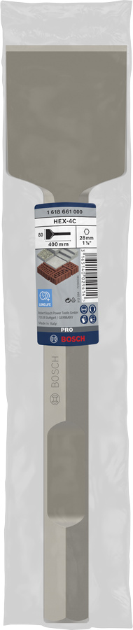 Lapik meisel 400x80mm 1 1/8 varrele 1618661000 - Hammerjack